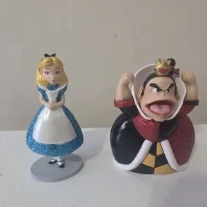 Disney | Toys | Disney Alice In Wonderland Figures And Case Set Of 8 ...